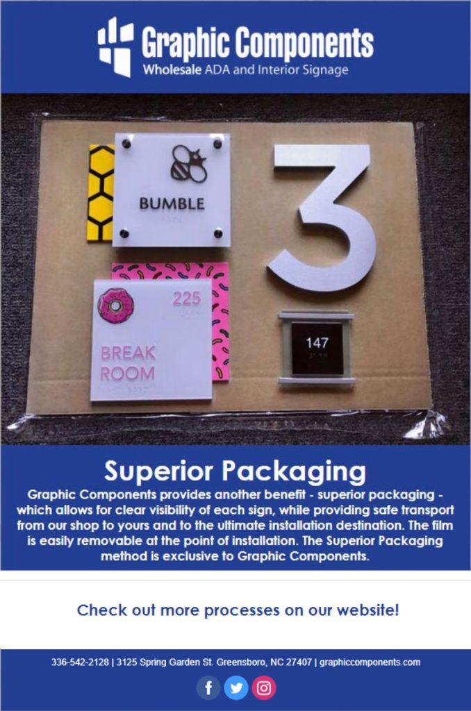 Superior Packaging | Graphic Components